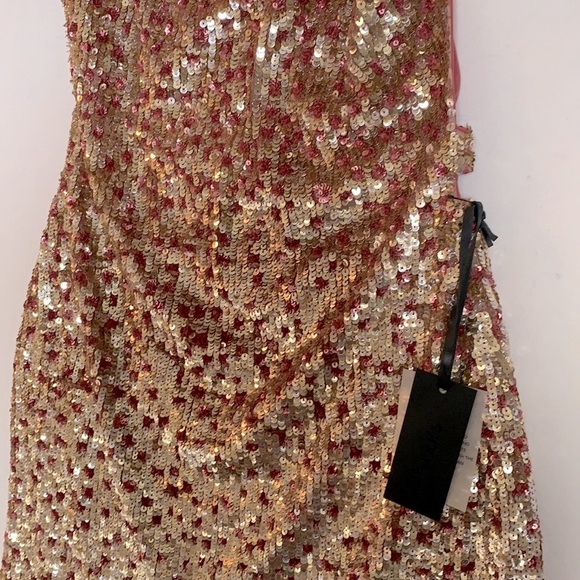 h:ours | Dresses | Revolve Nwt Hours Vega Sequins Backless Dress In ...